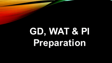 GD, WAT & PI Preparation