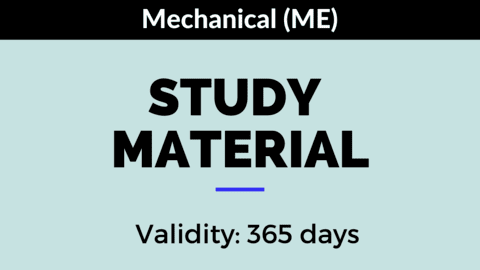 GATE Study Material (1 YEAR) | ME, PI