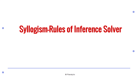 Project on Syllogism-Rules of Inference Solver Web App